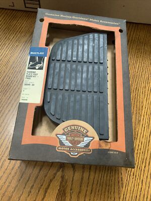 Non-slip Front Rider Insert Floorboard Footboards Foot peg Rubber Pad ...