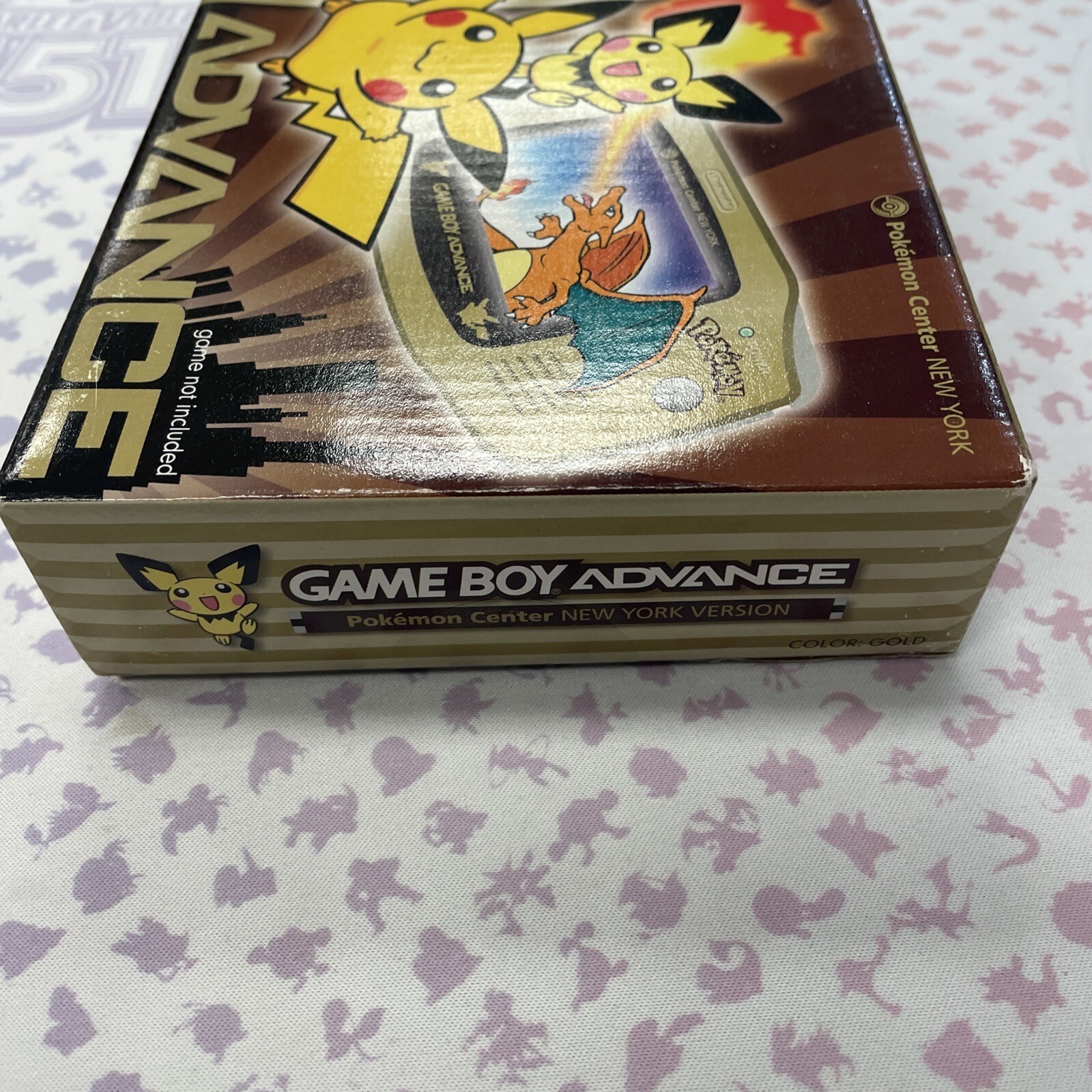 Nintendo Game Boy Advance eReader Bundle Glacier Handheld System for ...