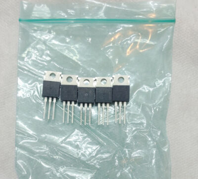 5X BUZ91A TO-220 SIPMOS Transistor N Channel Enhancement Mode Avalanche ...