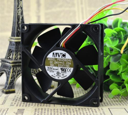 AVC 8CM 8025 24V 0.23a Inverter Industrial Computer cooling fan ...