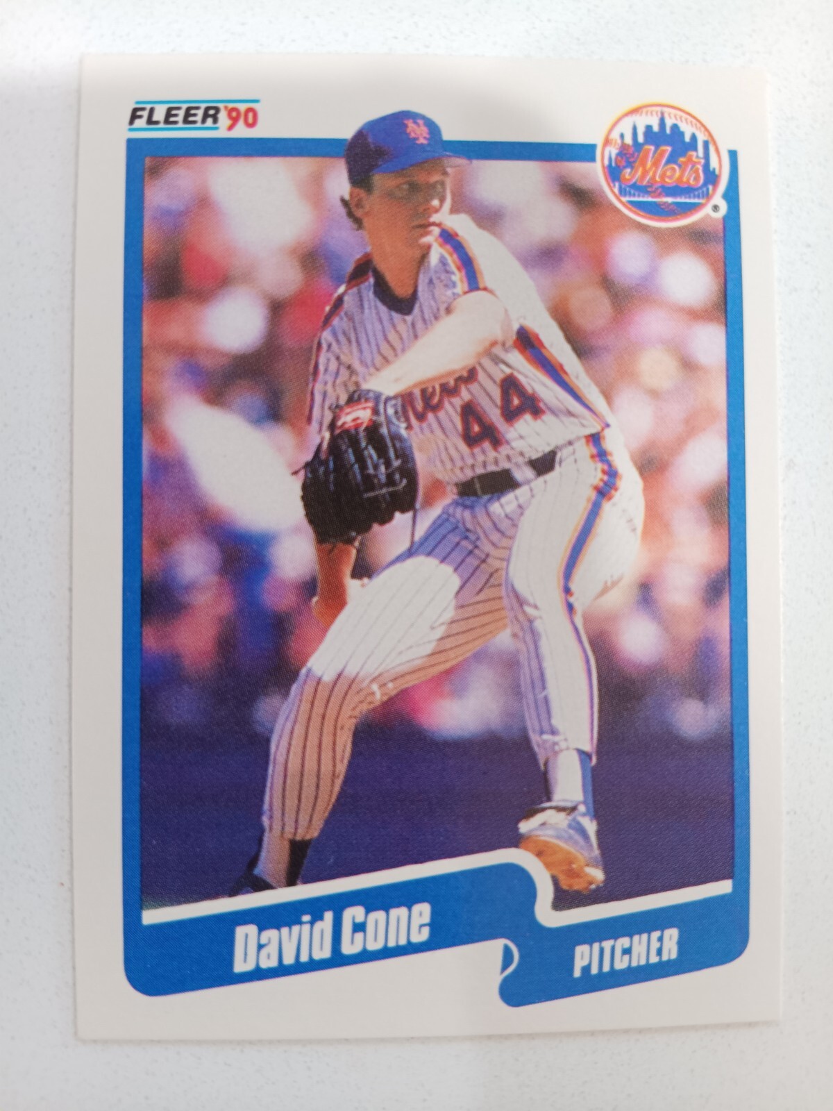 DAVID CONE NEW YORK METS 1990 FLEER BASEBALL CARD #200 | eBay