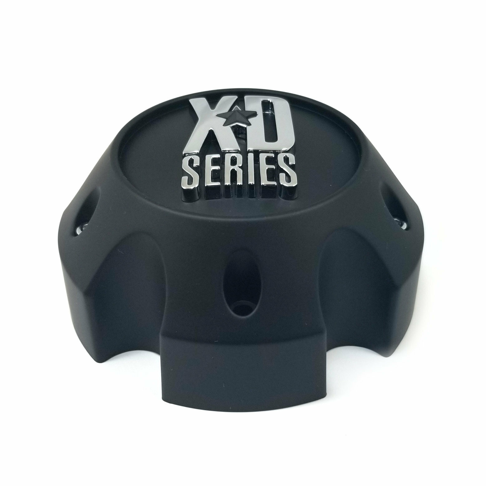 4 XD Series Black Wheel Center Caps for 5L XD807 Strike XD808 Menace ...