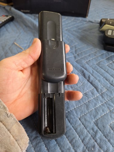 SONY RM-Y118 BLACK REMOTE CONTROL ORIGINAL UNIVERSAL COMMANDER FOR ...