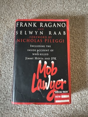 Mob Lawyer Frank Ragano 1994 Hardcover JFK Jimmy Hoffa Mafia Corruption ...