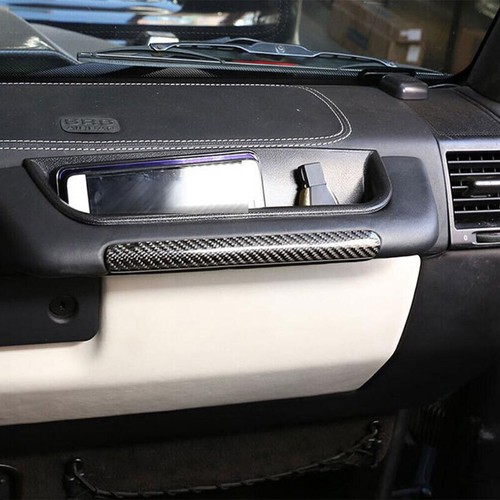 For Benz W463 G550 G500 G63 08-11 7 Pcs Dry Real Carbon Fiber Interior ...
