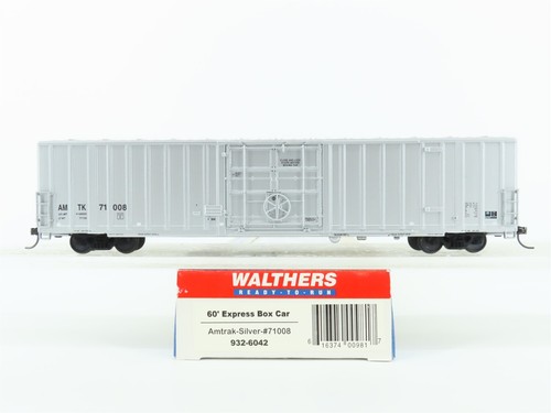 HO Scale Walthers 932-6042 AMTK Amtrak Railroad 60' Express Box Car ...