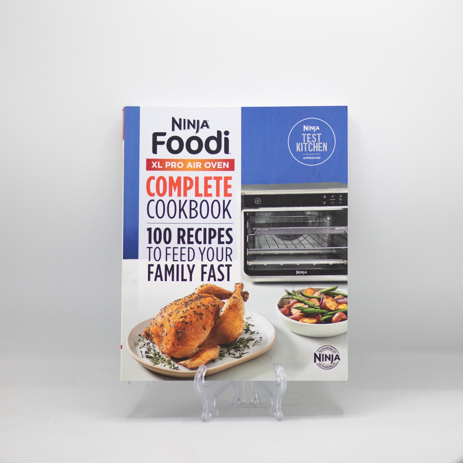 Brand New Ninja Foodi XL Pro Air Oven Complete Cookbook 100 Recipes PB ...