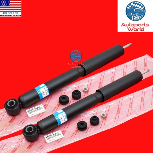 GENUINE TOYOTA 03-09 4RUNNER RIGHT & LEFT REAR SHOCK ABSORBER SET 2X ...