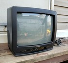Sansui TVM1313 14" CRT TV Vintage Retro Gaming Television Vintage Video ...