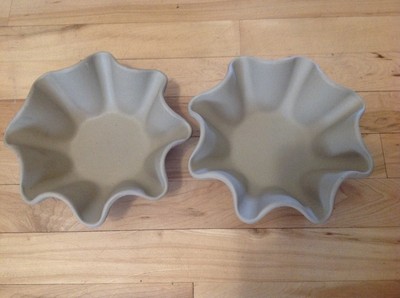 Pair Pampered chef Tortilla Shell Bakers Stoneware | eBay