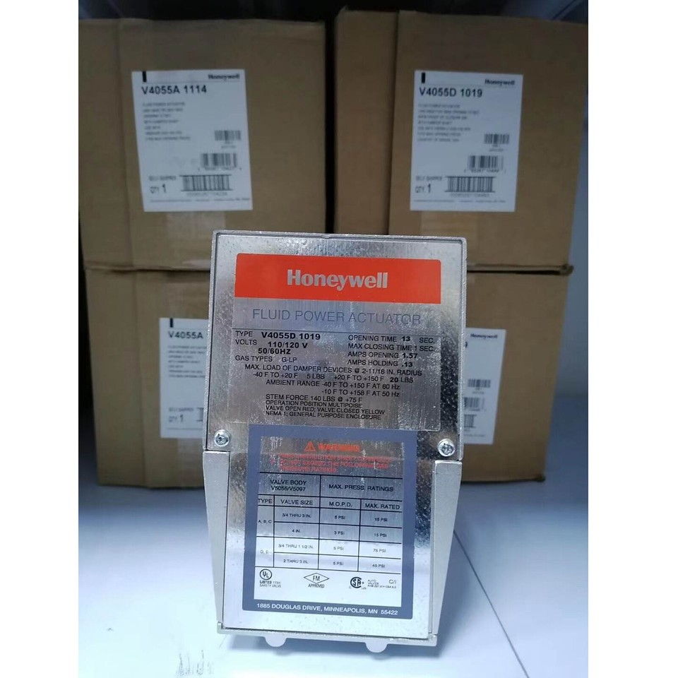 1PC New Honeywell V4055D 1019 V4055D1019 Fluid Power Actuator FAST SHIP ...