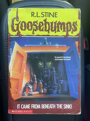 Goosebumps #30 It Came From Beneath The Sink RL Stine TRUE 1st Edition ...