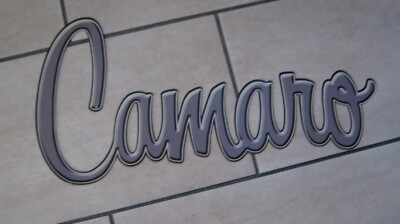 Camaro Script Mancave Garage Sign 25" Long | eBay