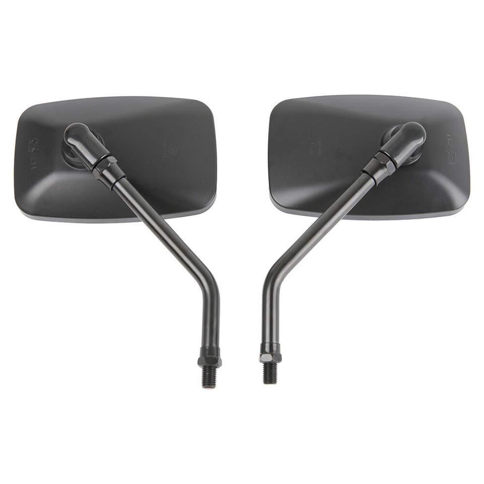 Black Rectangular Motorcycle Mirrors For Yamaha V Star 1300 XVS1300 ...