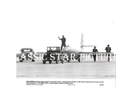 M557 Sam Shepard as General Chuck Yeager The Right Stuff 1983 7.5 x 9.5 ...