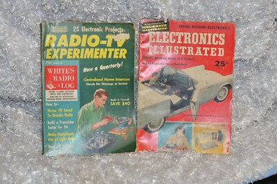 Vintage Radio TV Experimenter Spring 1963 / Electronics Illustrated Oct ...