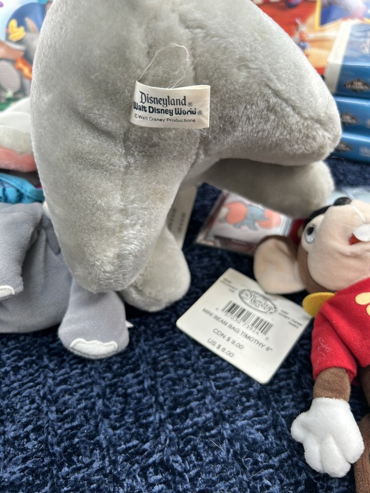 Disney Rare Dumbo Classic Collection w/1985 #24 Padded Black Diamond ...
