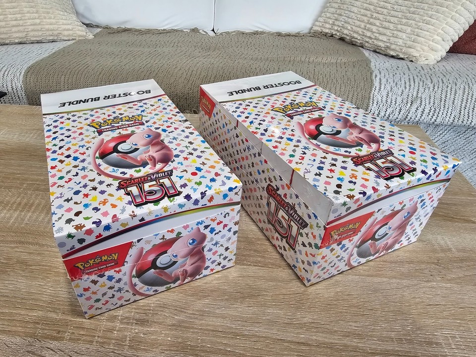 NEW 10x Pokemon 151 Booster Bundle SEALED Display CASE! TRUSTED SELLER ...