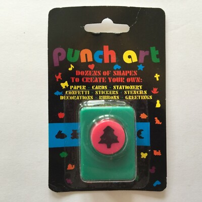 Punch Art Craft Paper Punch Christmas Tree Shape 3/4" For Scrap-booking ...