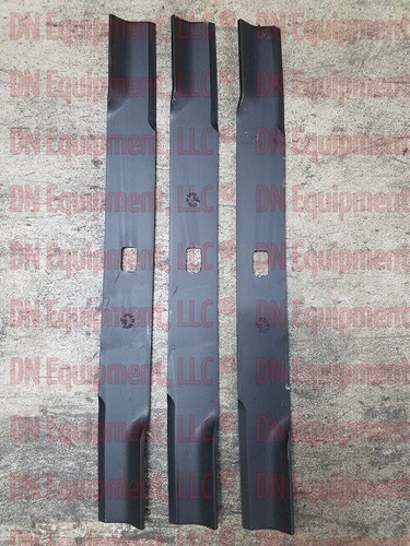 Buhler Farm King K-72 966738 6' Finish Mower Blades, Set of 3, New ...