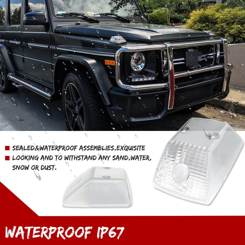 2x Front Wing Turn Signal Light Lamp For Mercedes Benz W463 G500 G550 ...