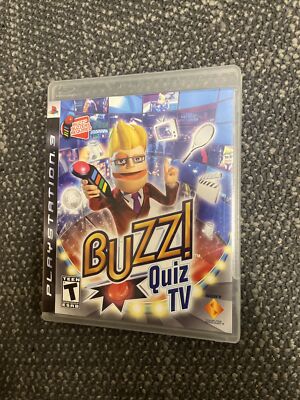 Buzz Quiz TV PS3 Game Only New Sealed PlayStation 3 | eBay