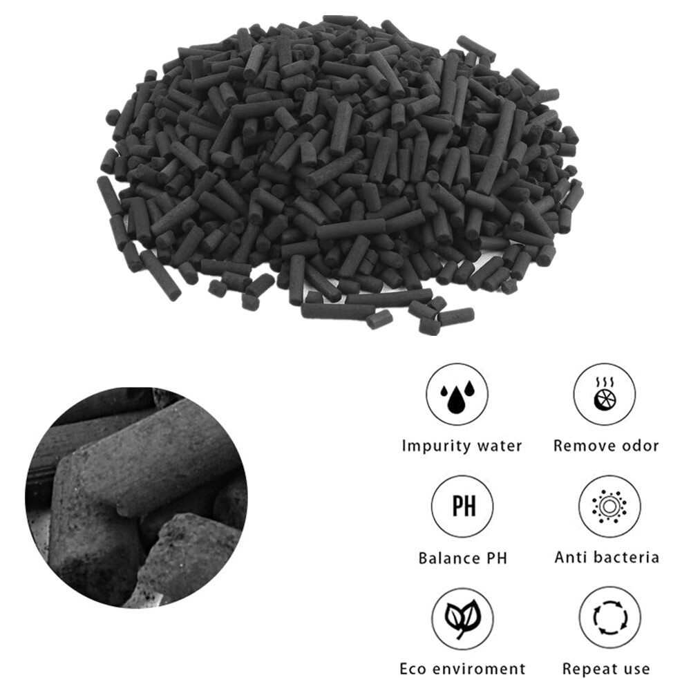Activated Carbon Aquarium Filter Media Mesh Bag Accessories Pond ...