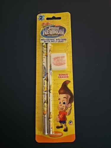 NOS Nickelodeon The Adventures of Jimmy Neutron Boy Genius Pencils ...