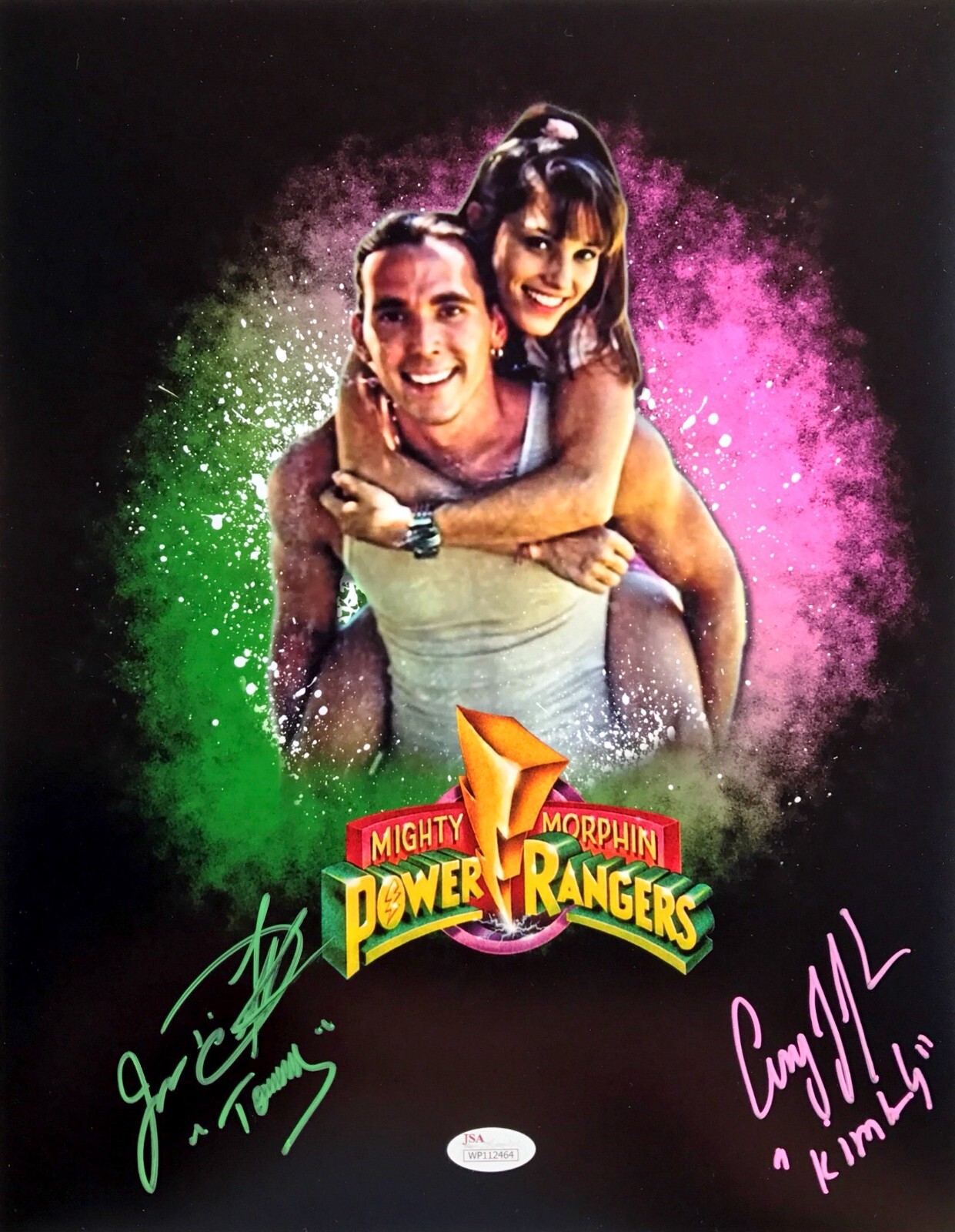Amy Jo Johnson And Jason David Frank