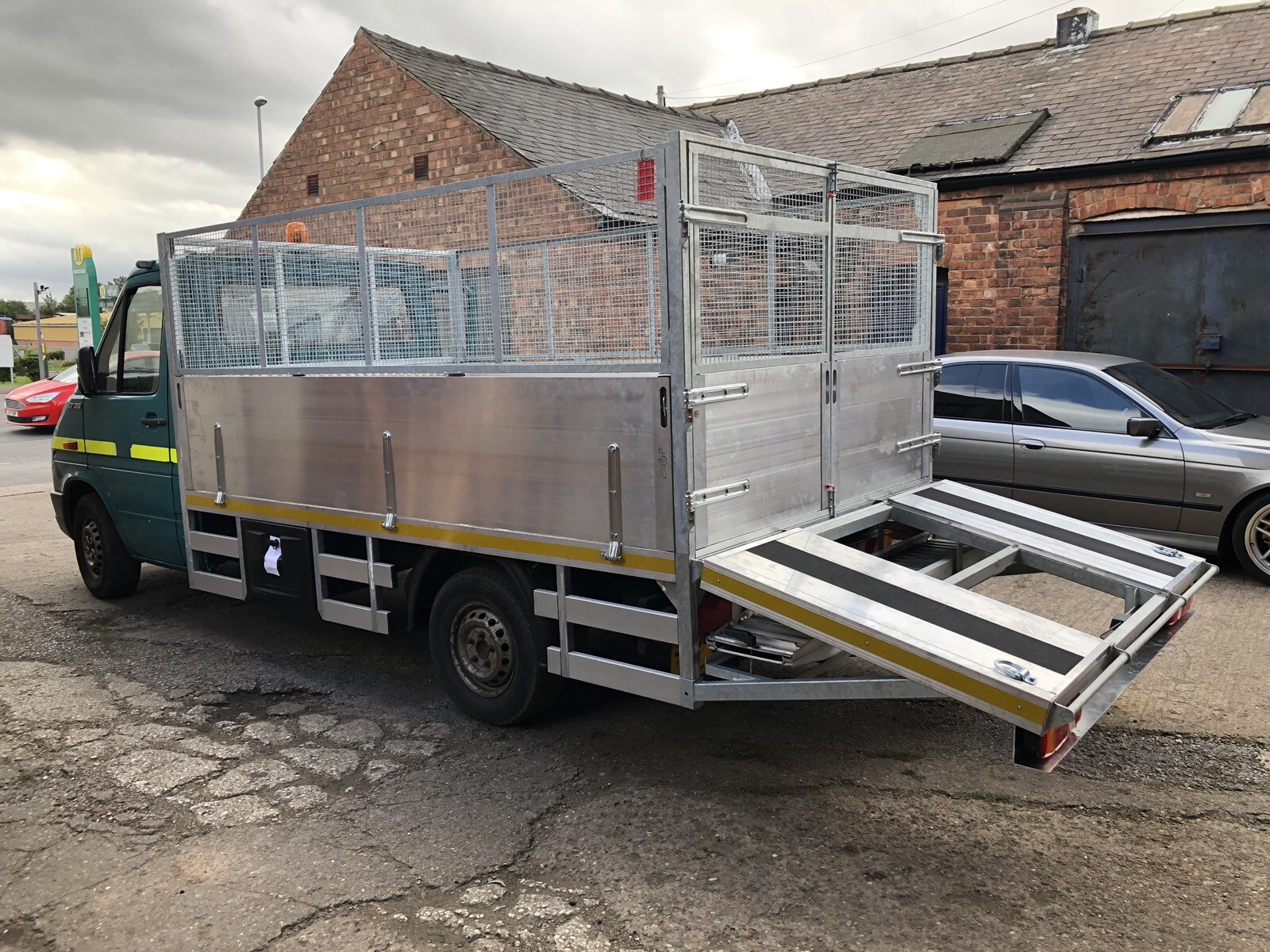 Brand New Aluminium Tipper Bodies Ford Transit Iveco Nissan Sprinter ...