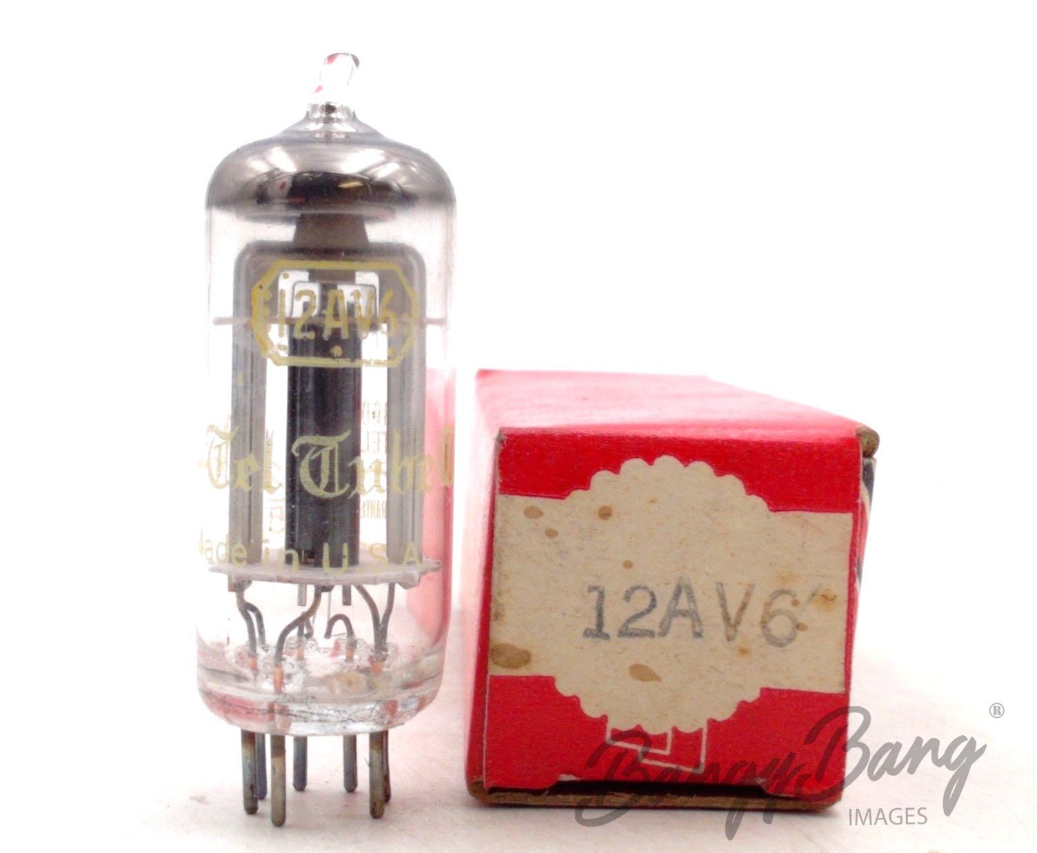 Rad-Tel 12AV6/HBC91 Detector AVC Rectifier Audio Vacuum Tube Valve ...