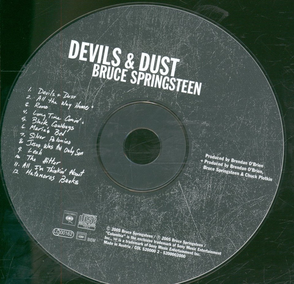 Bruce Springsteen Devils & Dust CD/DVD Europe Columbia 2020 and bonus DVD | eBay
