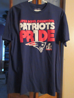 New England Patriots pro-line Super Bowl champions-NFL T-SHIRT Size XL ...