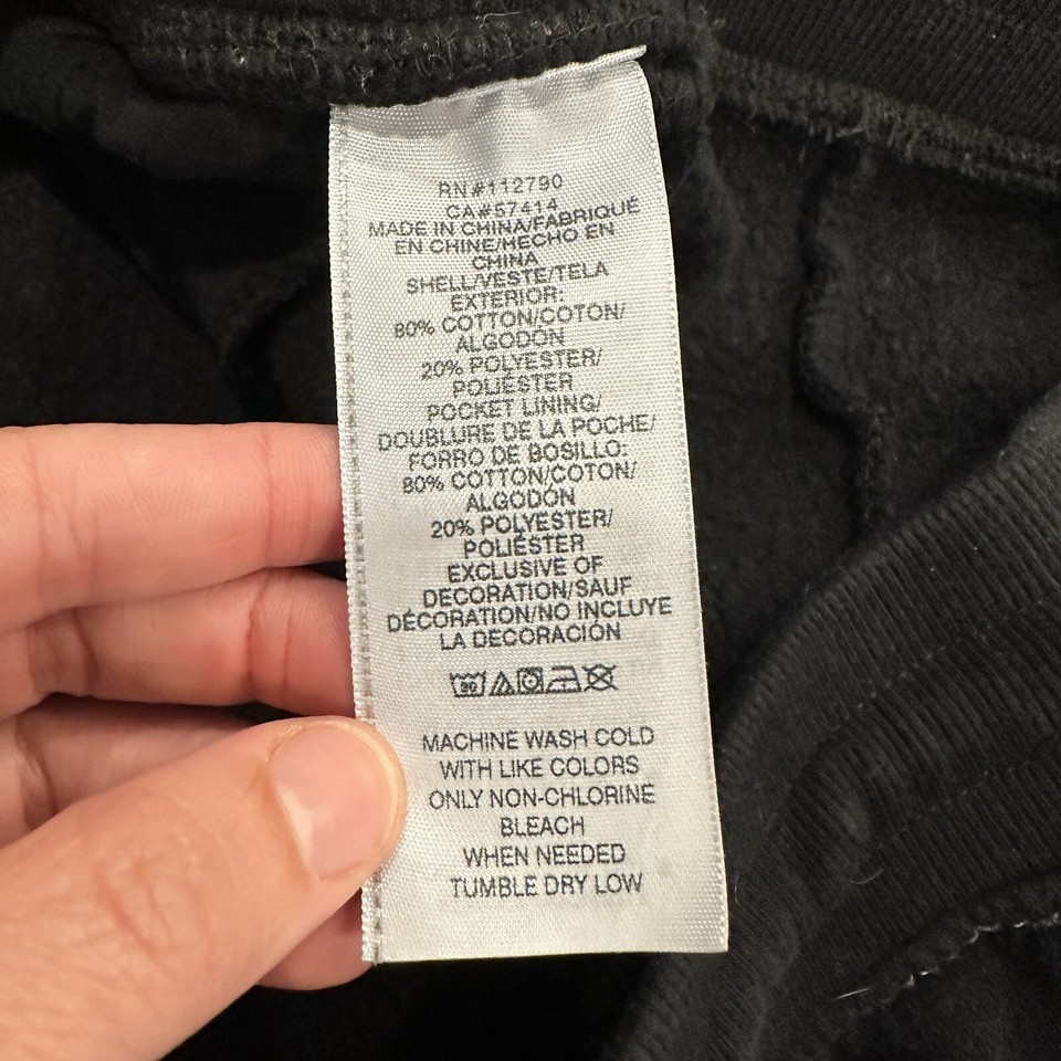 True Religion Womens Medium Big T Lounge Sweat Shorts Black Logo Grunge ...