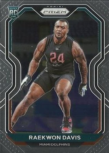 #341 Raekwon Davis - Miami Dolphins - 2020 Panini Prizm Football | eBay