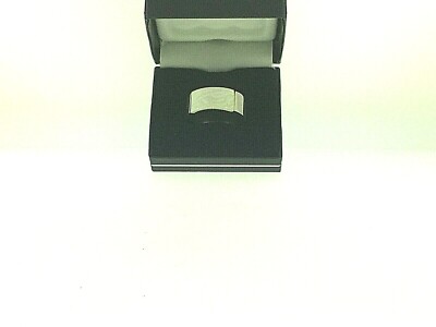 Dolan Bullock Saint Tropez Stainless Steel Titanium Ring New Withe ...