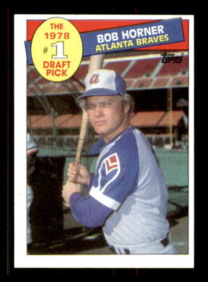 1985 Baseball 1985 Topps Bob Horner Atlanta Braves #276 DP1 | eBay