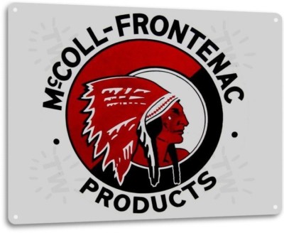 McColl Frontenac Motor Oil Gas Garage Retro Vintage Wall Decor Metal ...