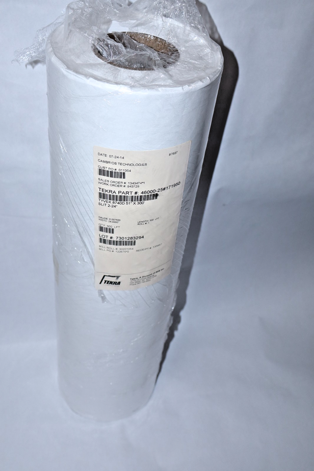 Tyvek 8740D 24 inches by 300 feet roll | eBay