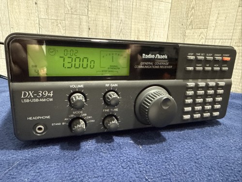 Radio Shack DX-394 Communications Receiver LSB USB AM CW Shortwave ...