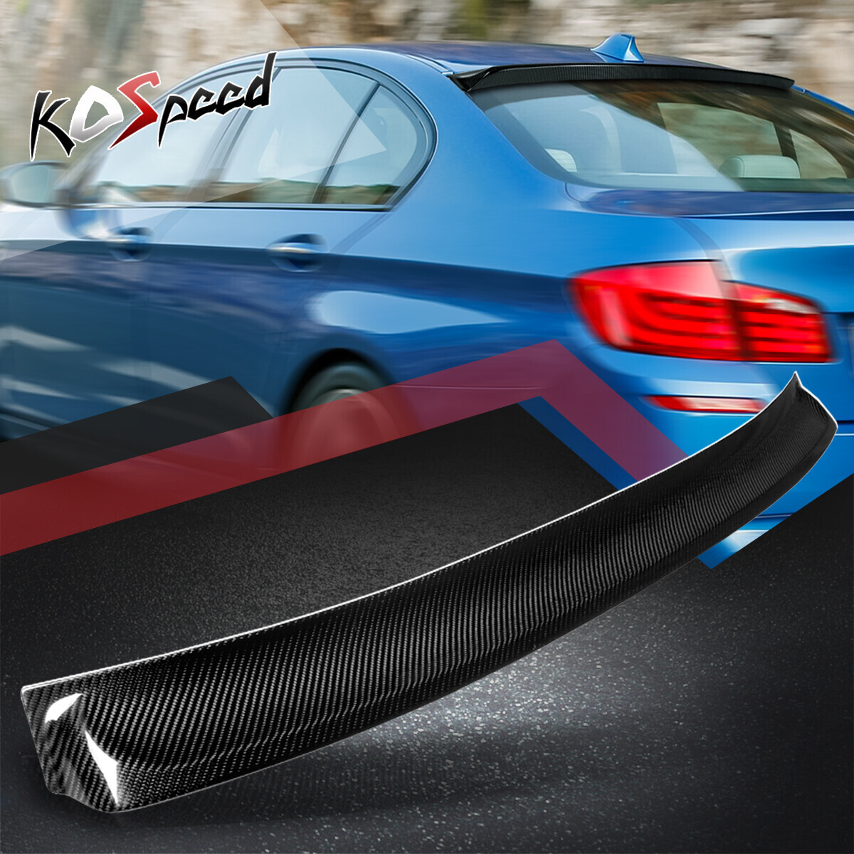 Rear Window Windshield Roof Spoiler for 10-16 BMW F10 M5 528i 530i 535i ...