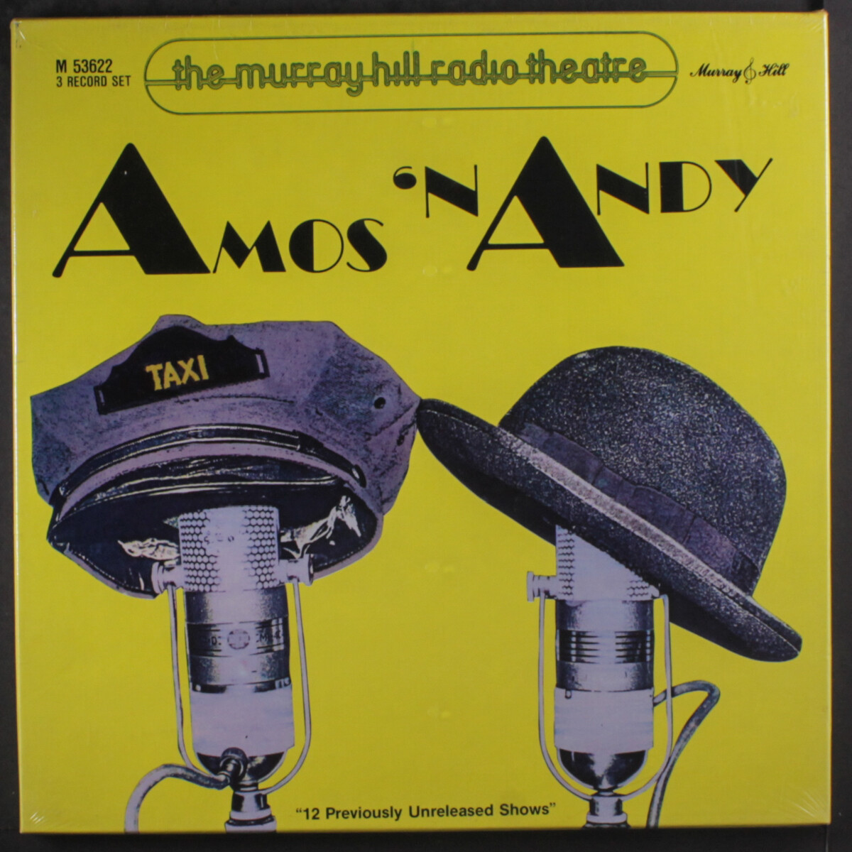AMOS 'N ANDY: 3 months with amos 'n andy Murray Hill Records 12" LP 33 ...