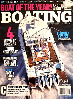 BOATING MAGAZINE | JAN/FEB 2023 | BOAT OF THE YEAR! | eBay