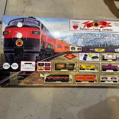 ShopRite HO Scale 2002 Partners In Caring Express Diesel Set Train Gift ...