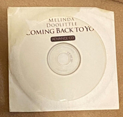 Coming Back To You by Melinda Doolittle (Rare Promo Copy)(CD only Free ...