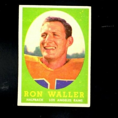 27865* 1958 Topps # 72 Ron Waller | eBay