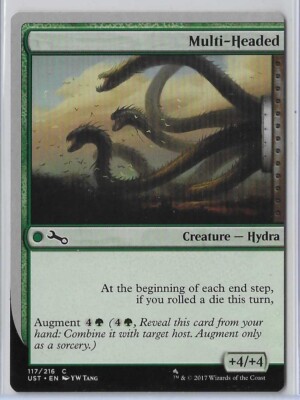 MTG Multi-Headed Unstable (UST) Common Magic Card #117/216 Unplayed | eBay
