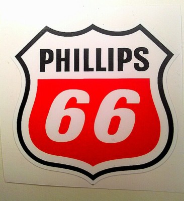Phillips 66 sticker decal hot rod rat rod vintage look gas oil 142 | eBay