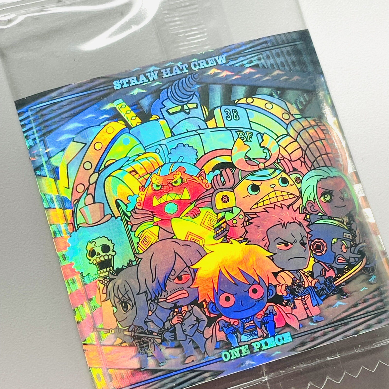 One Piece Great Pirate Seal Wafer LOG.7 SW7-14 SGR Straw Hat Pirates ...