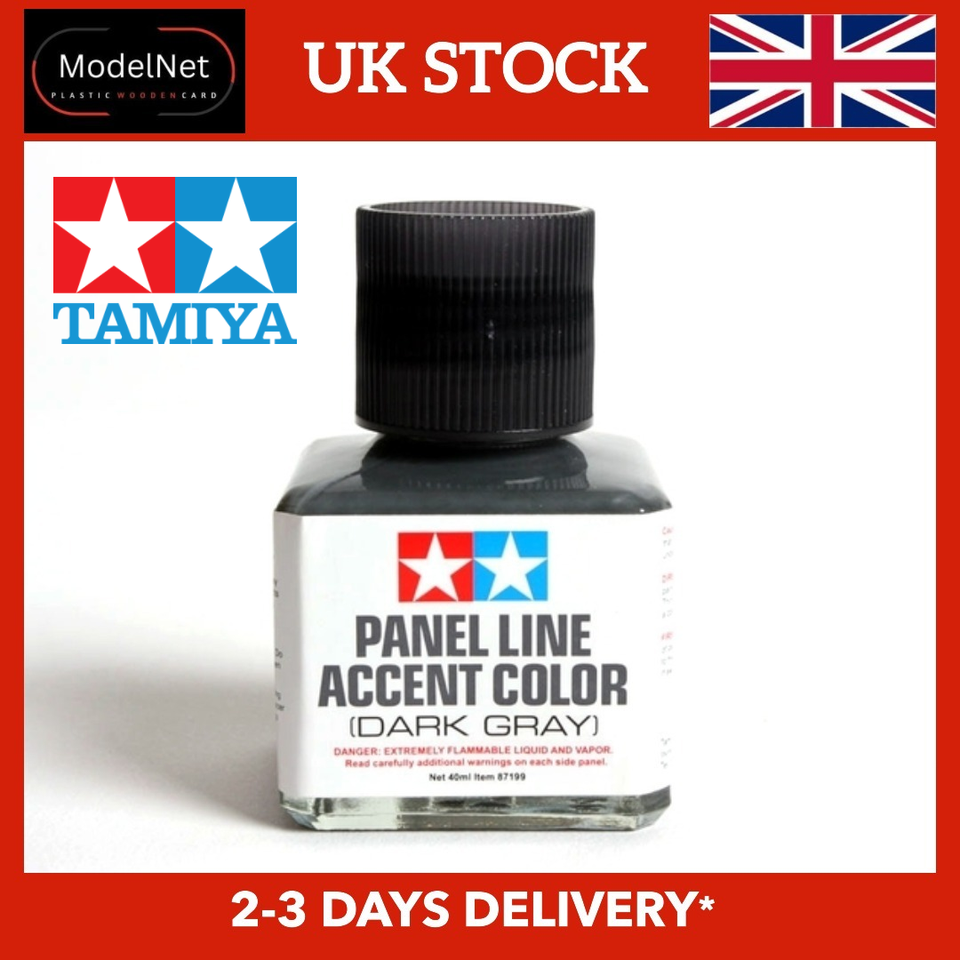 Tamiya Panel Line Accent Color Wash 40ml Multiple Shades for Model ...